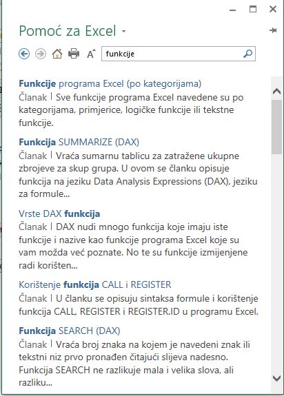 Uvod u Excel: Sustav pomoći programa Excel