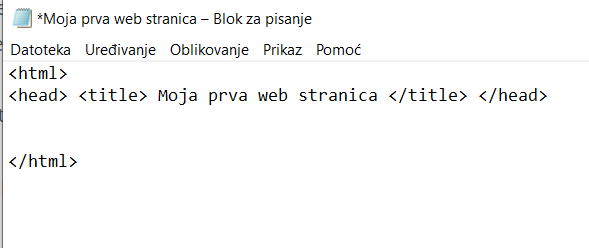 Izrada web stranica u HTML kodu: Izradimo svoju prvu web stranicu ...